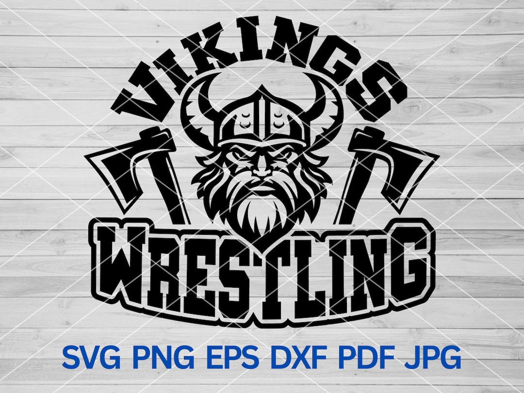 Vikings Wrestling Svg, Vikings Svg, Vikings Pride, Vikings Mascot Svg ...