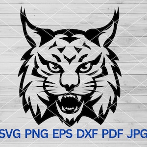 Bobcat Svg, Bobcats Svg, Bobcat Cut Files Cricut, Bobcats School ...