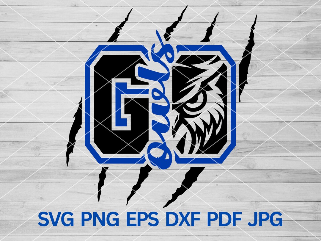 Go Owls Svg, Owls Svg, Owls Pride, Owls Mascot Svg, High School Owls ...