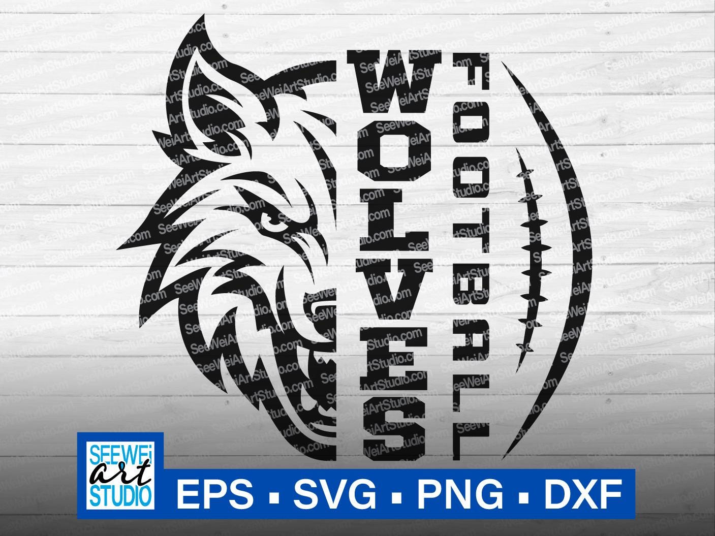 High School Wolves Football Svg, Wolf Pride Svg, Wolf Svg, Wolves Svg ...
