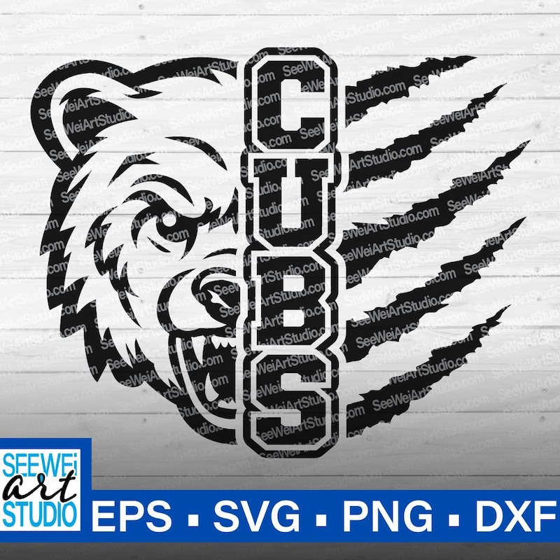 Chicago Cubs Svg - Etsy