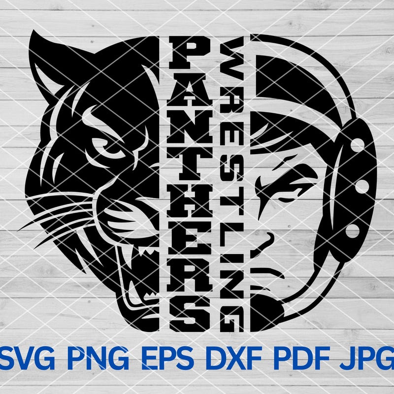 Panthers Svg - Etsy