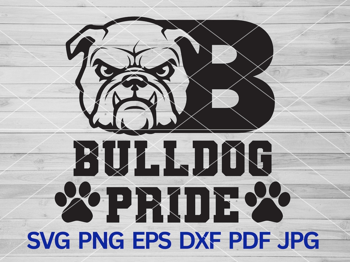Bulldog Pride Svg Bulldogs Svg Bulldog Svg Bulldog Pride - Etsy