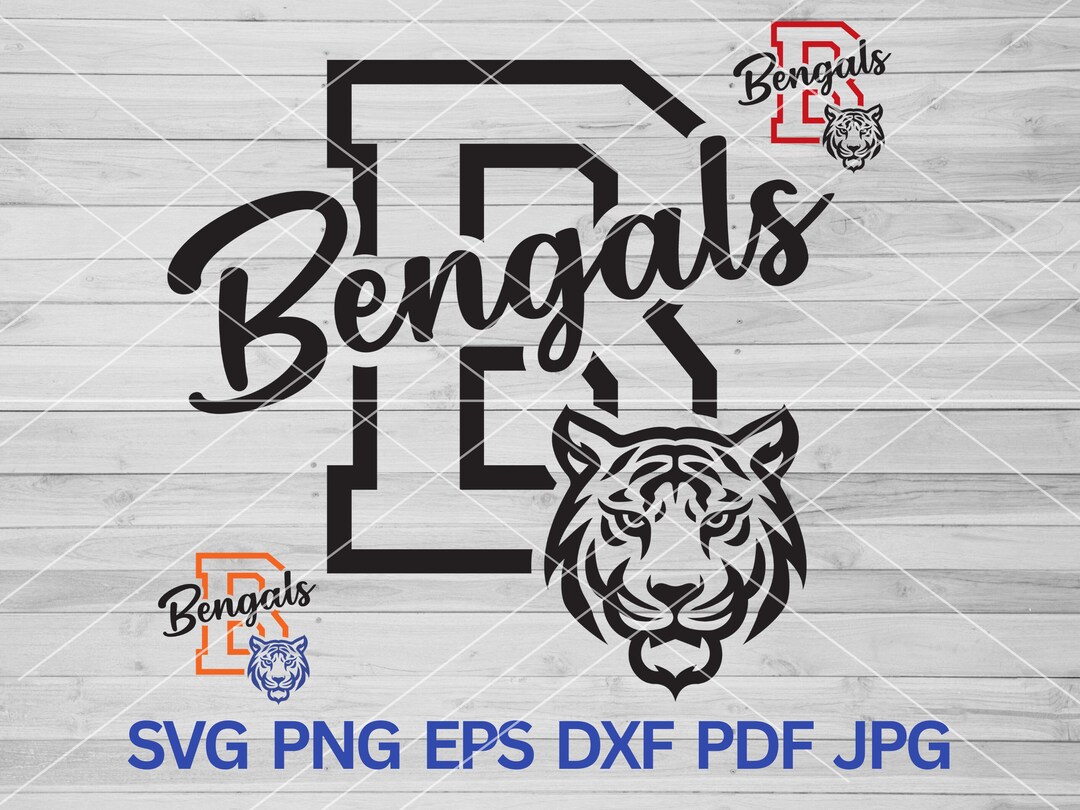 Bengals Svg, Bengal Svg, Bengals Mascot Svg, High School Bengals ...