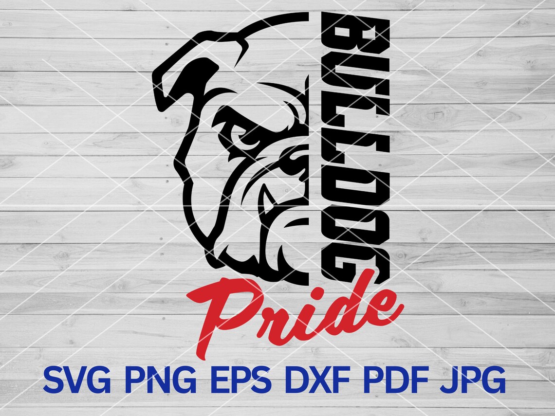 Bulldog Pride Svg Bulldogs Svg Bulldog Svg Bulldog Pride - Etsy