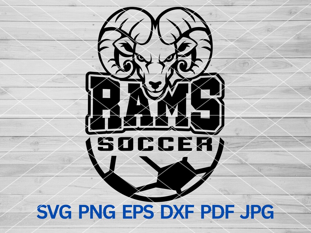 High School Rams Soccer Svg, Ram Svg, Rams Svg, Rams Svg Cut Files ...