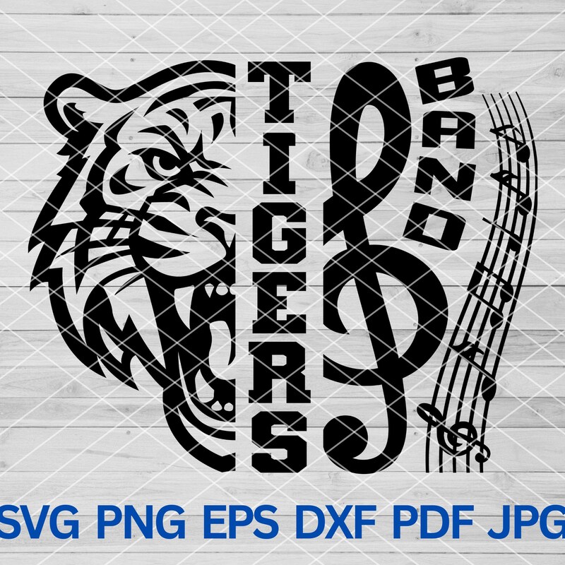 School Band Logo Template - Etsy