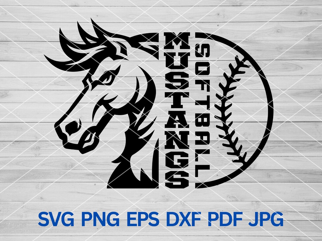 High School Mustangs Softball Svg, Mustangs Pride Svg, Mustangs Svg ...