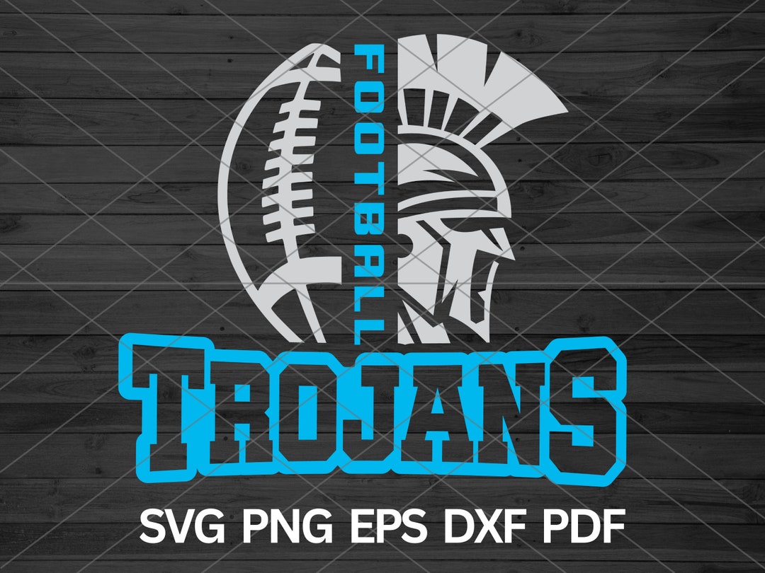 High School Trojans Football Svg, Trojans Pride Svg, Trojans Svg ...
