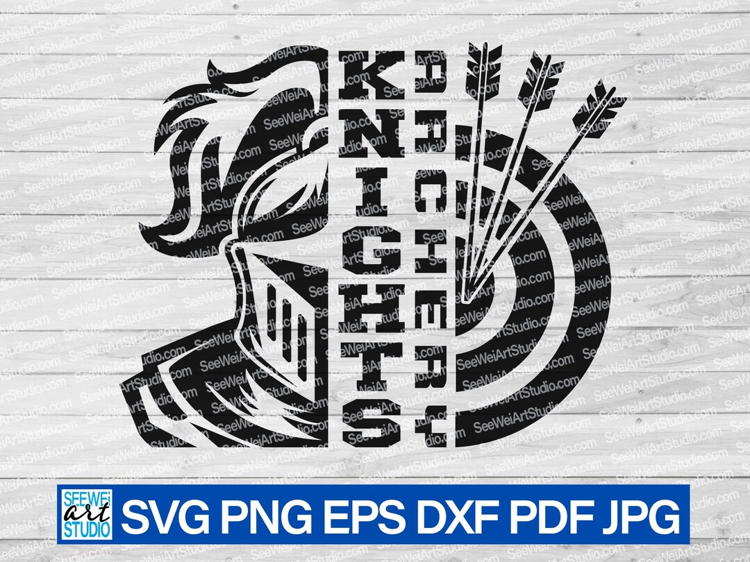 High School Knights Archery Svg, Knights Pride Svg, Knights Svg ...