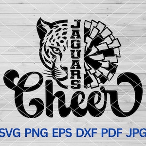 Jaguars Cheer Svg, Jaguars Svg, Jaguars Mascot Svg, Jaguars School ...