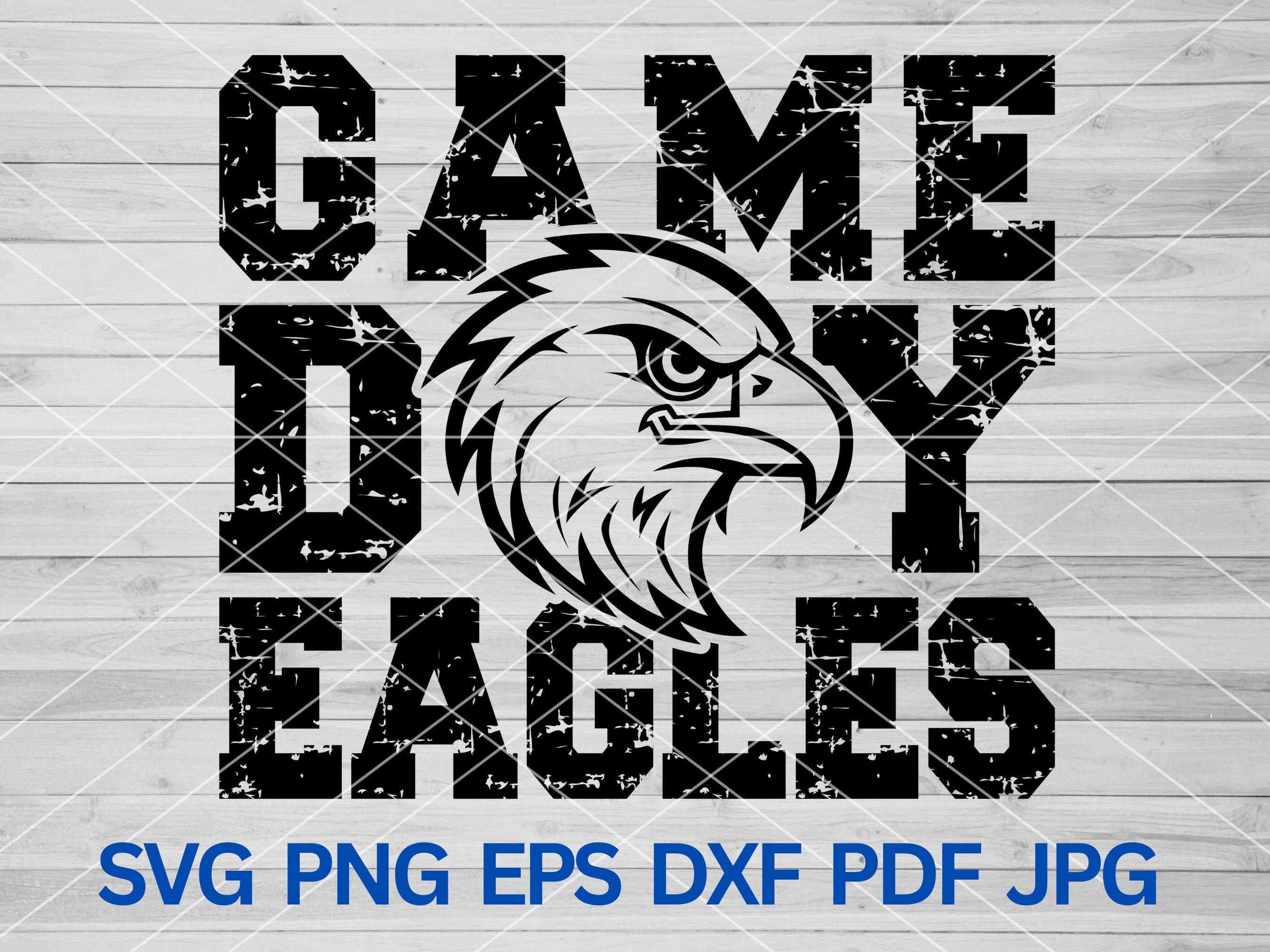 Game Day Eagles Svg, Eagle Hawk Bird Svg, Eagles Mascot Svg, High ...