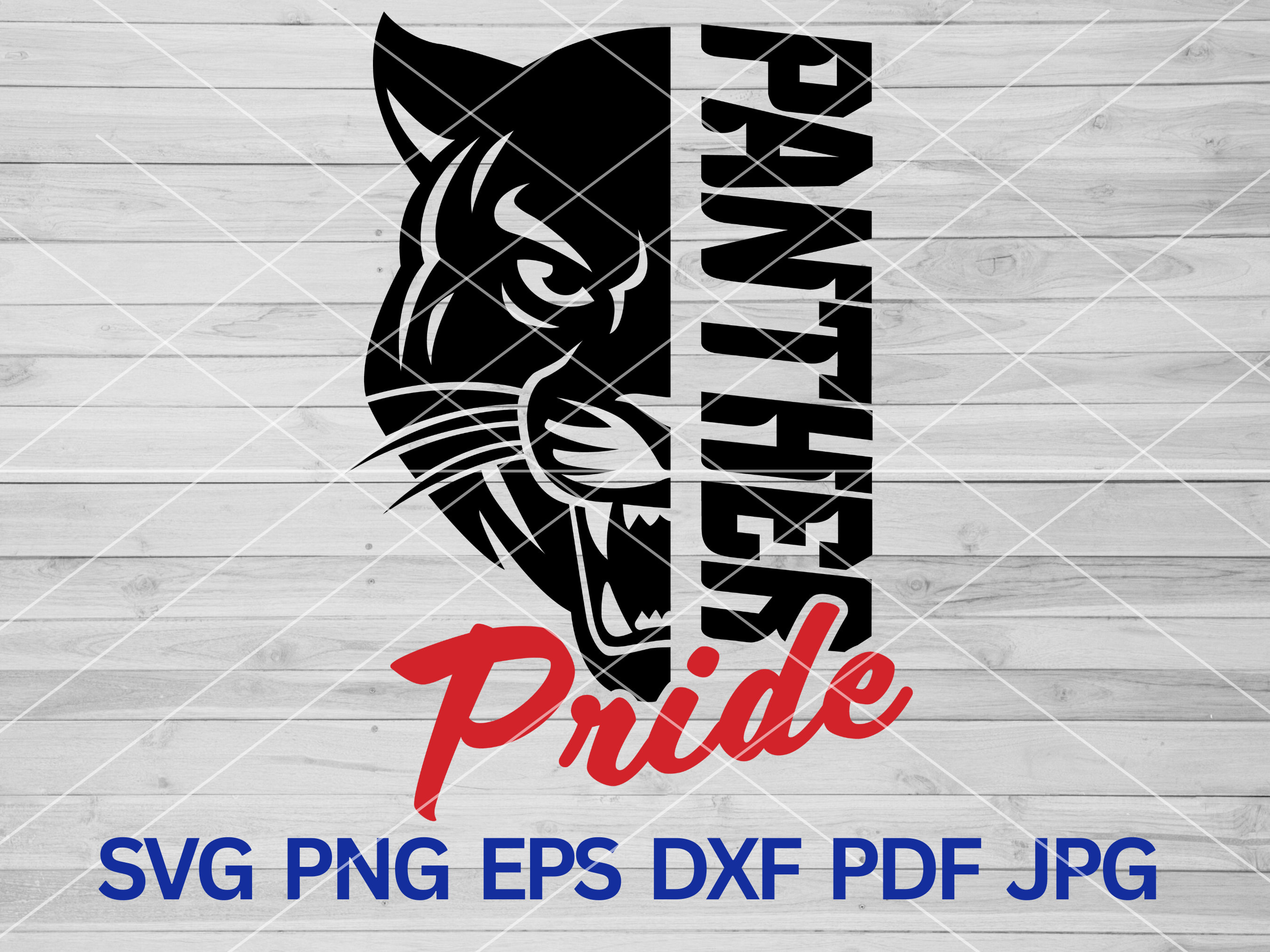 Panther Pride Svg Panther Svg Panthers Svg Panthers Sport - Etsy