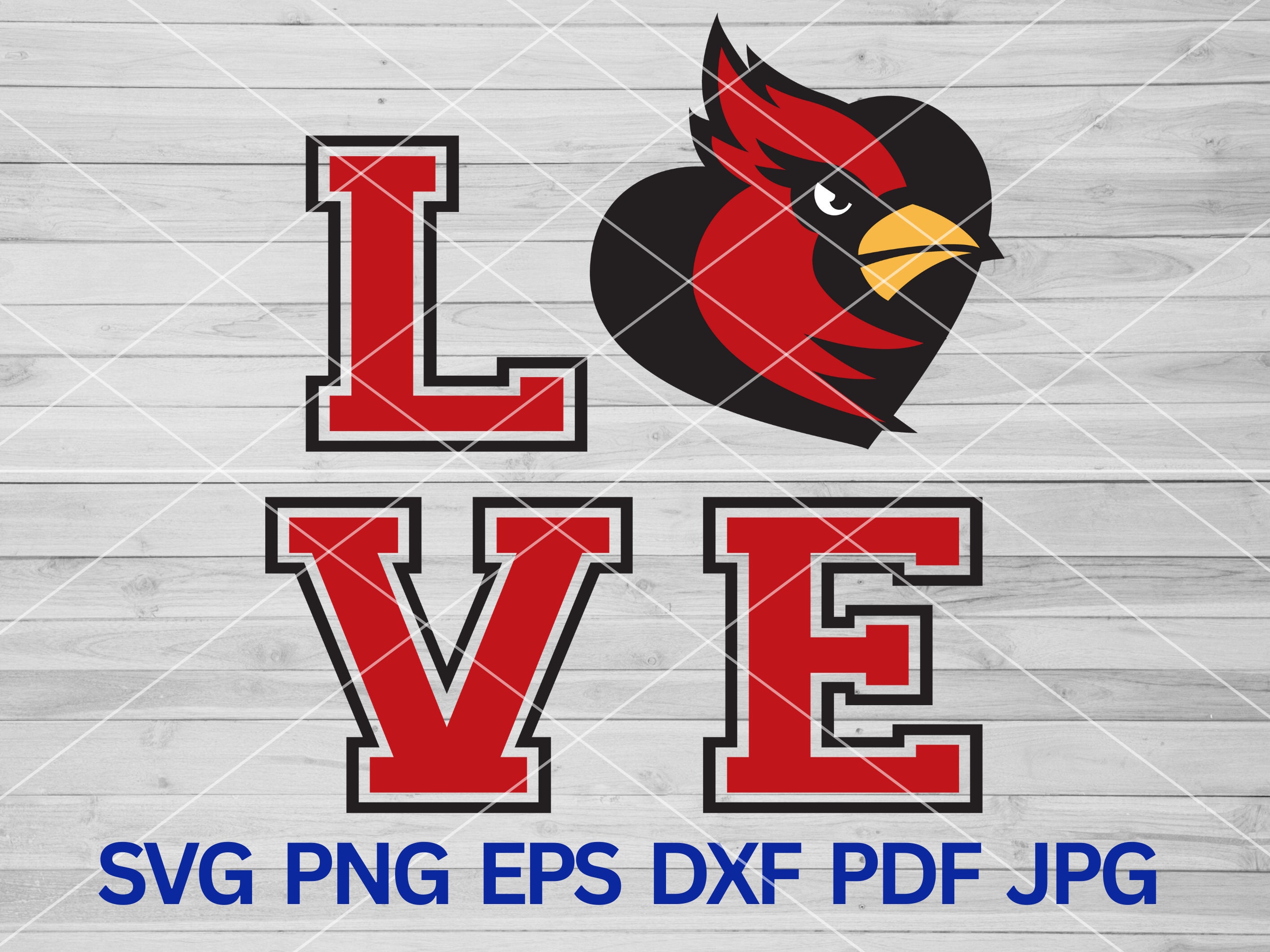 Cardinal SVG Cardinals Svg Cardinal Mascot Svg Cardinal - Etsy