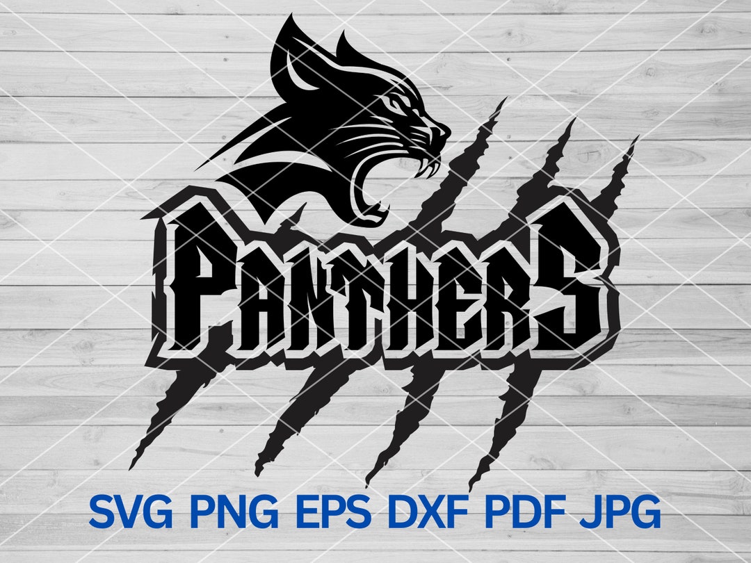 Panther Svg, Panthers Svg, Panthers Scratches Svg, Panthers Mascot Svg ...