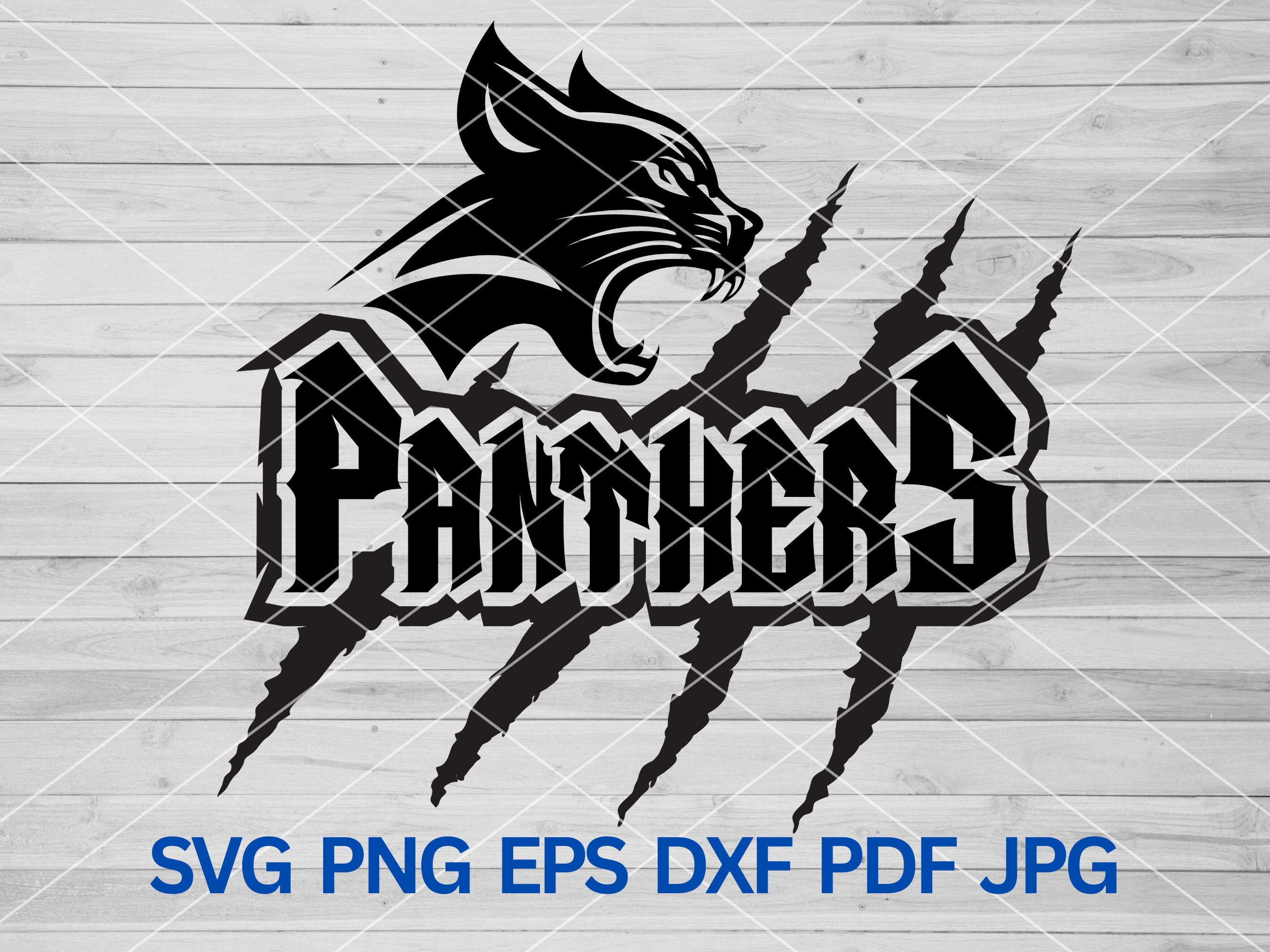 Panther Svg, Panthers Svg, Panthers Scratches Svg, Panthers Mascot Svg ...