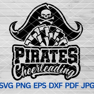 Pirates Cheerleading Svg, Pirates Pride, Pirates School Svg Sports ...
