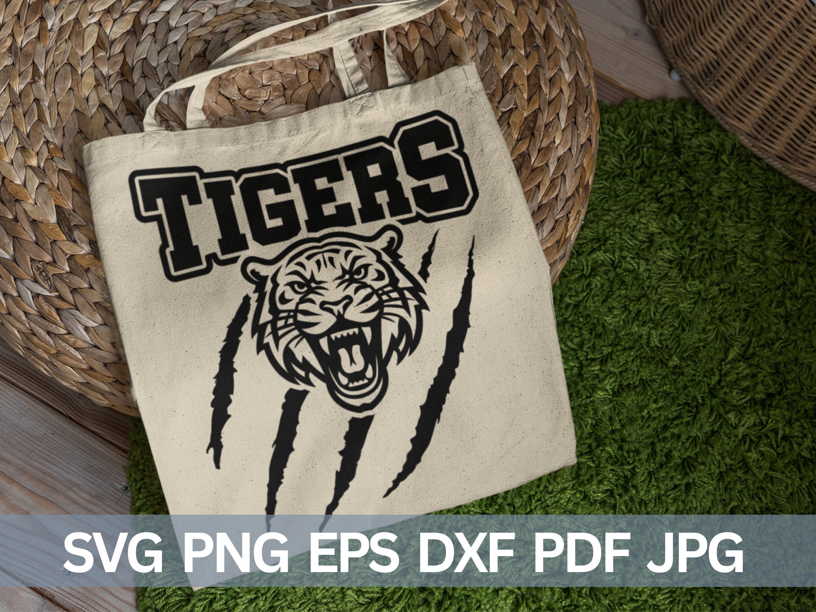 Tiger Svg Tigers Svg Tigers Scratches Svg Tigers Mascot - Etsy