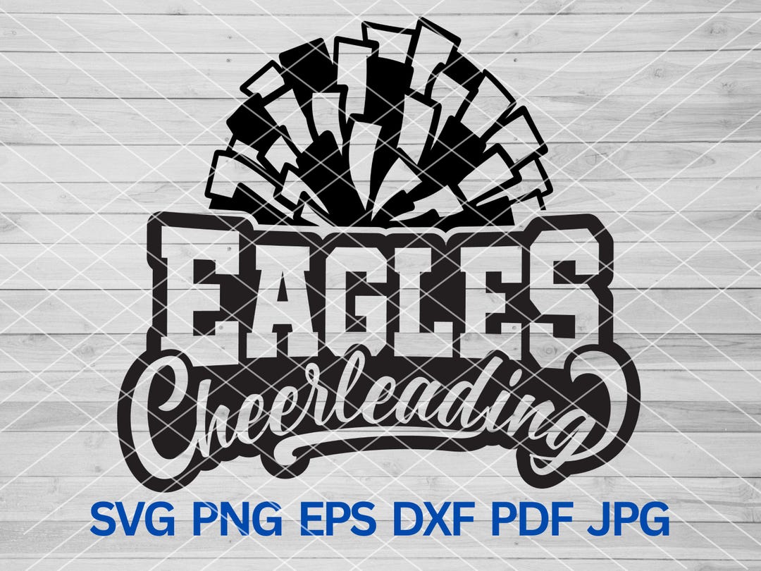 Eagles Cheerleading Svg, Eagle Hawk Bird Svg, Eagles Mascot Svg, Eagles ...