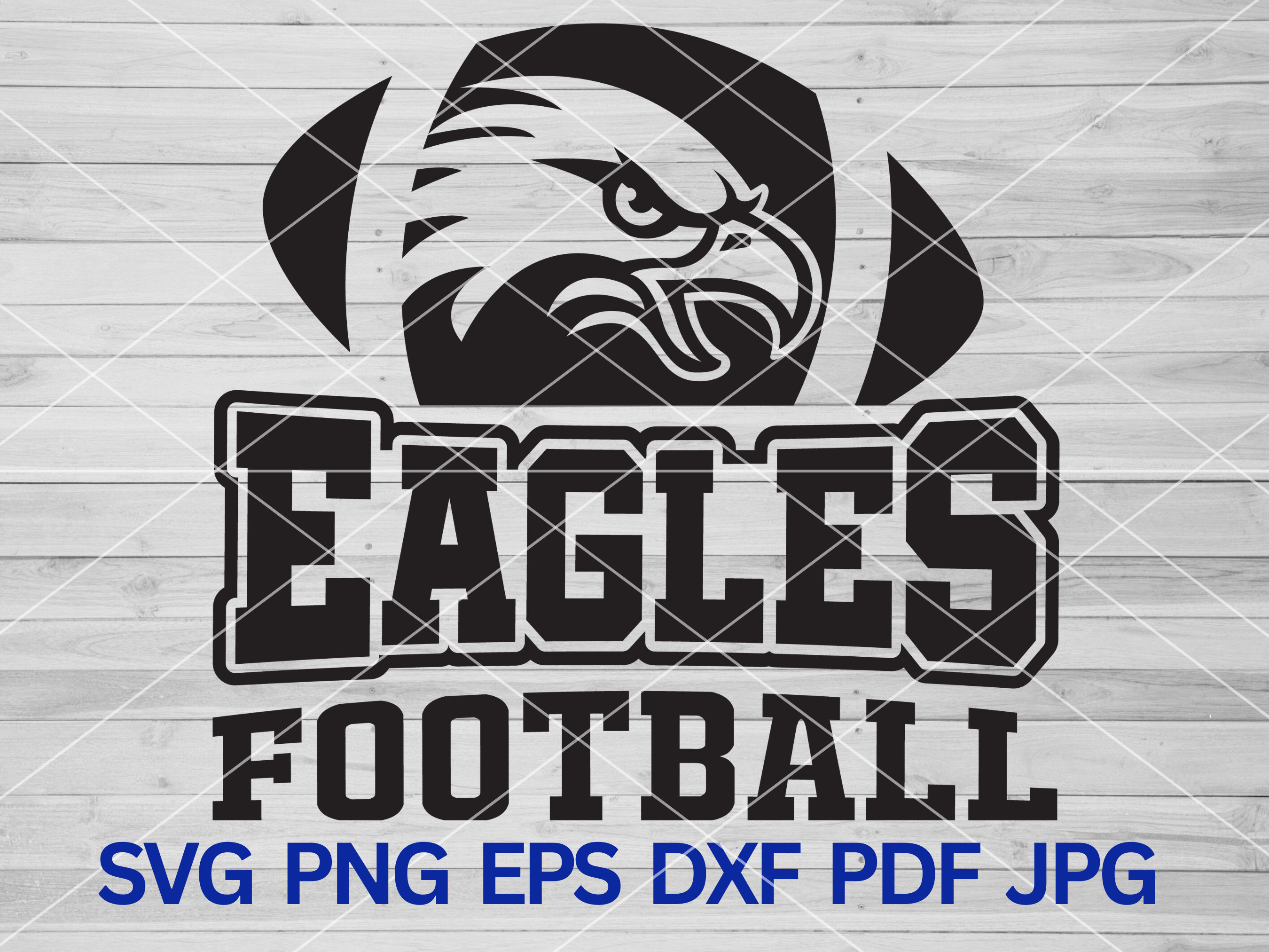 Eagle Hawk Bird SVG, Eagles Mascot Svg, High School Eagles Football Svg ...