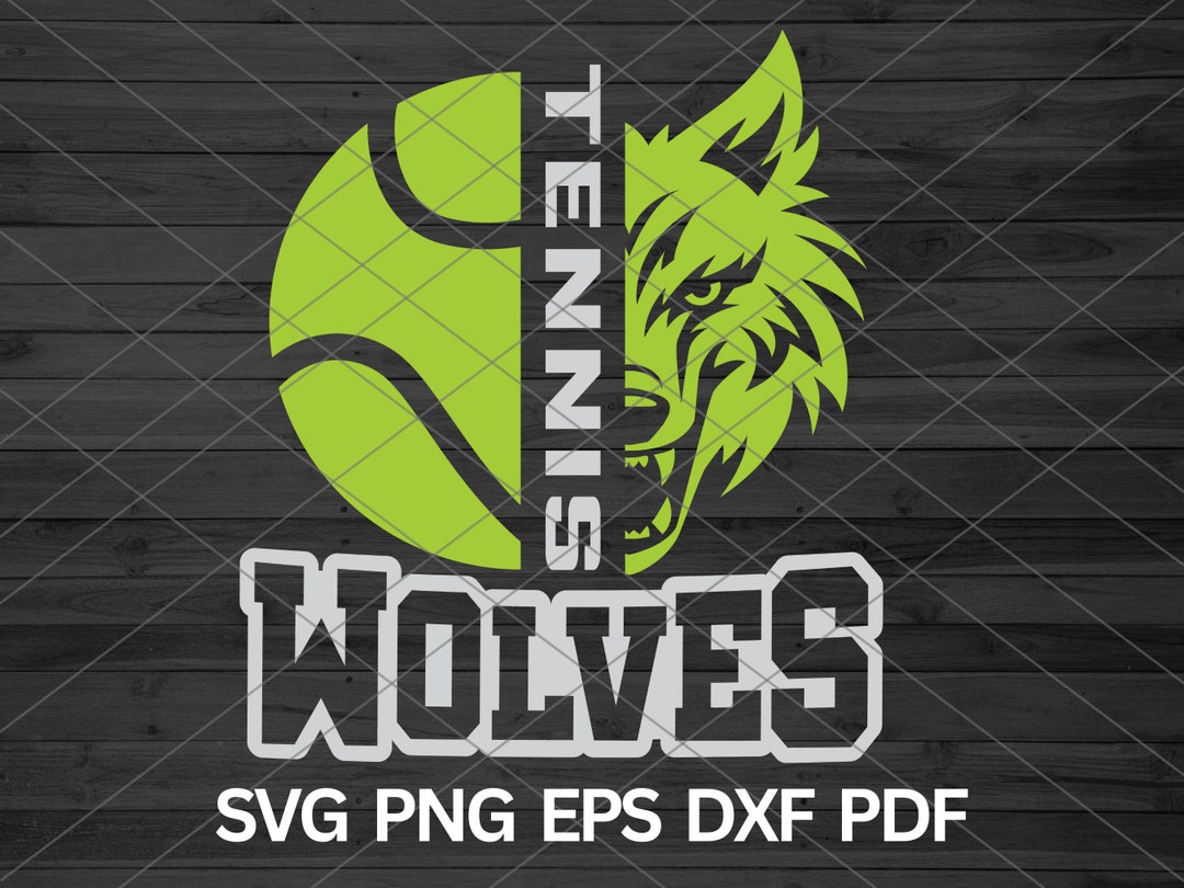 High School Wolves Tennis Svg, Wolves Pride Svg, Wolves Svg Cut File ...