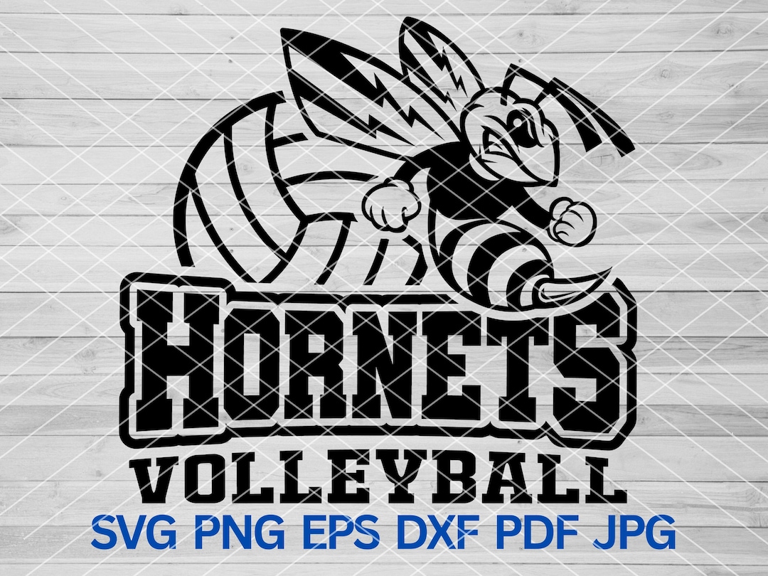 High School Hornets Volleyball Svg, Hornets Svg Cut Files, Hornets ...