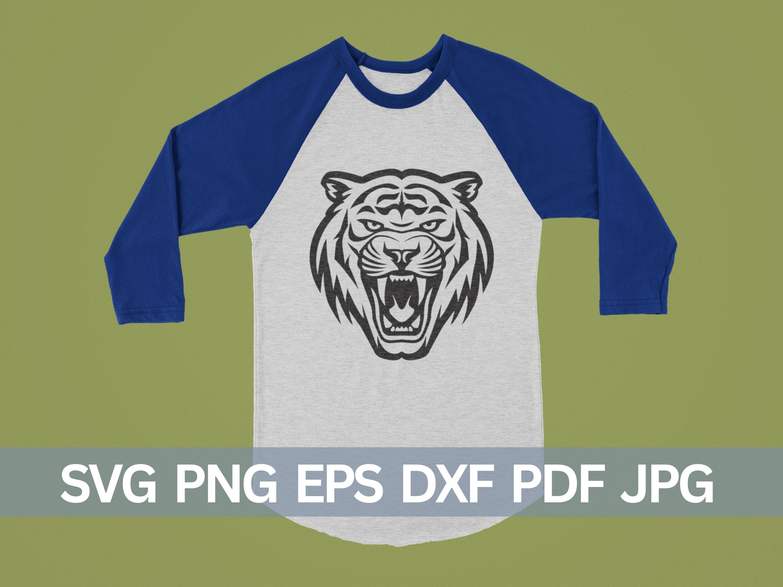 Tiger SVG Tigers Svg Tiger Face Svg Tiger Vector Graphic - Etsy Australia