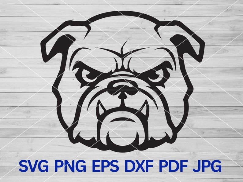 Bulldogs Svg Bulldog Svg, Bulldogs SVG Cut File for Cricut, Team Mascot ...