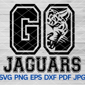 Go Jaguars Svg, Jaguars Svg, Jaguars Mascot Svg, High School Jaguars ...