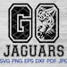 Go Jaguars Svg, Jaguars Svg, Jaguars Mascot Svg, High School Jaguars ...