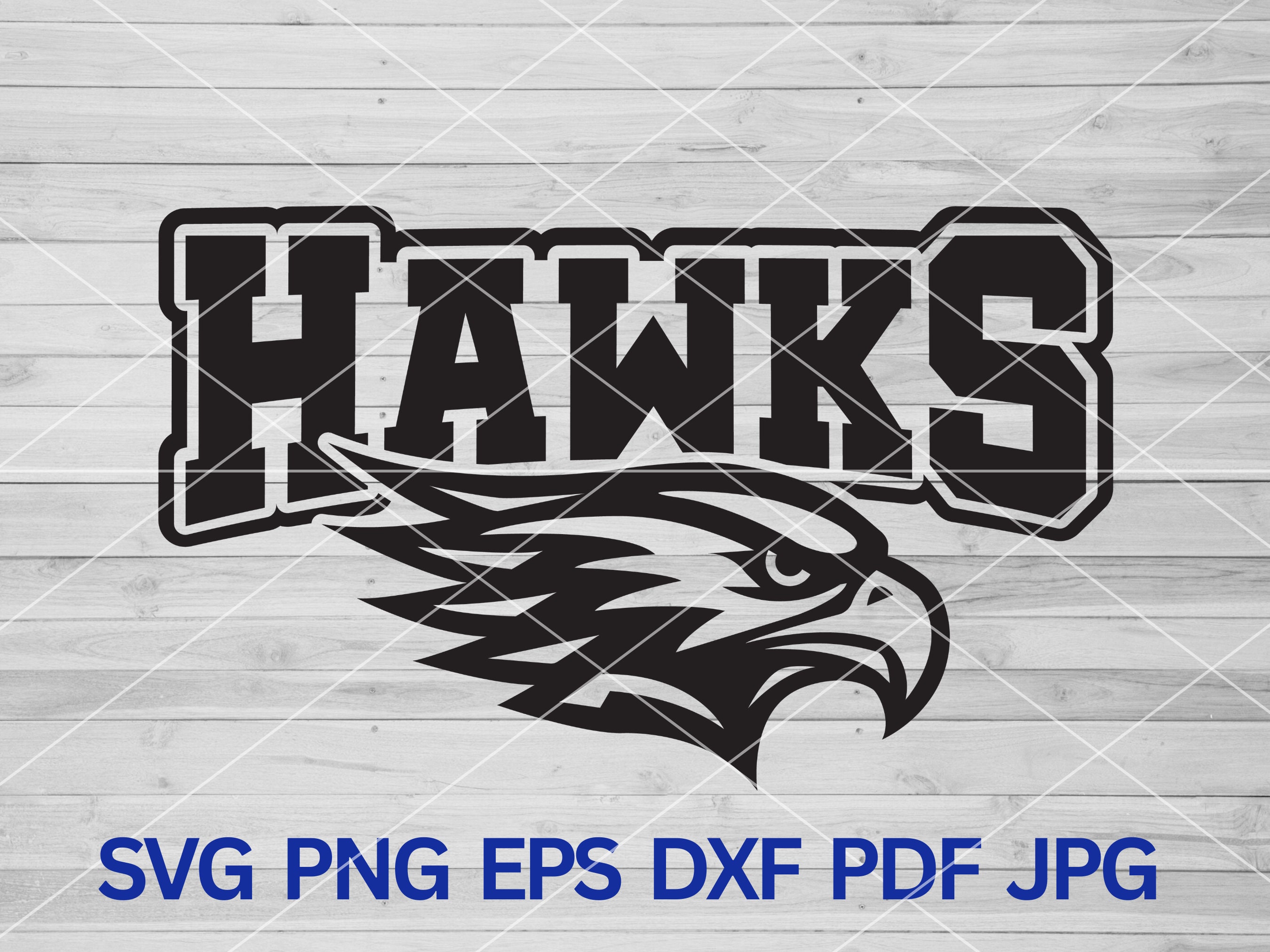 Hawk SVG, Hawks Svg, Hawks Mascot Svg, Hawks High School Football ...