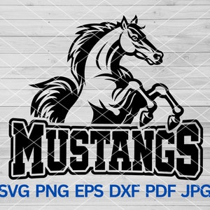 Mustangs Svg, Mustangs School, Mustang Svg Sublimation Design, Mustangs ...
