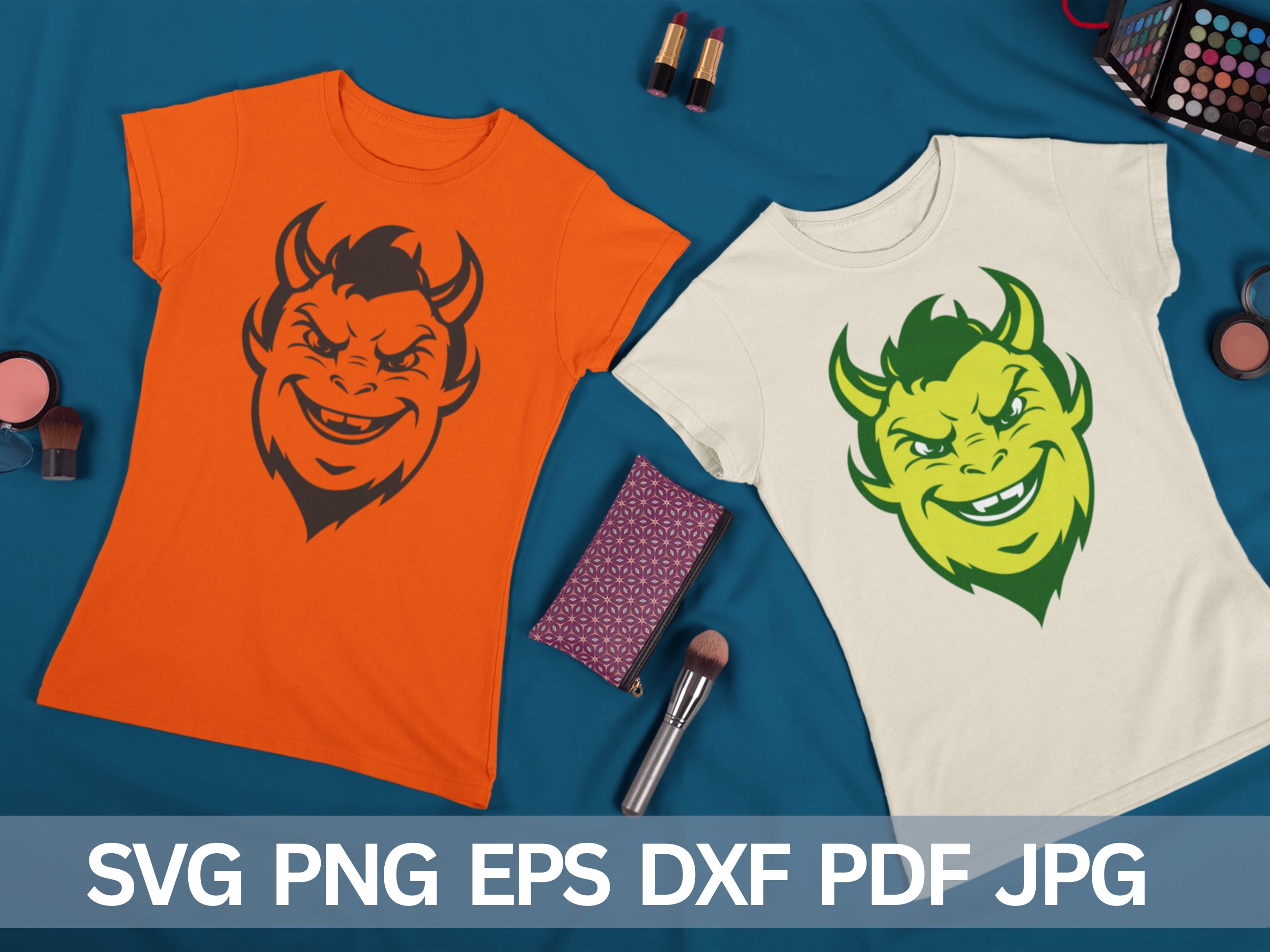 Devil Svg Devil Face SVG Cricut Cut Demon Svg Red Devils - Etsy