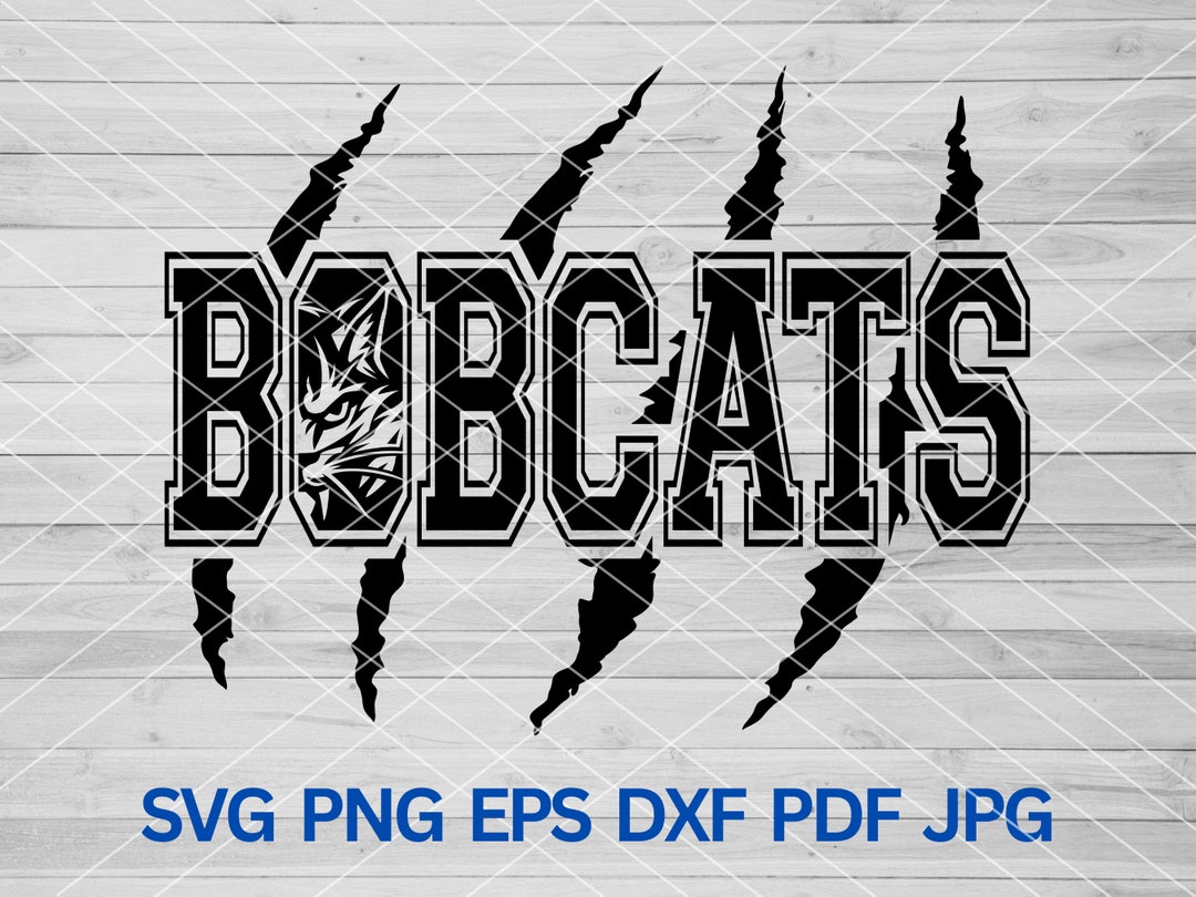 Bobcats Svg, Bobcat Svg, Bobcats Cut Files Cricut Svg, Bobcats School Spirit, Bobcats Mascot Svg ...