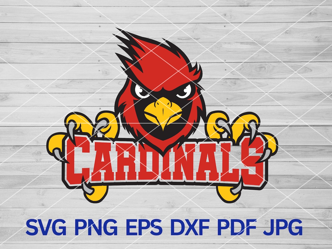 Cardinals Svg, Cardinal SVG, High School Team Sport, Cardinals Mascot ...