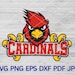 Cardinals Svg, Cardinal SVG, High School Team Sport, Cardinals Mascot ...