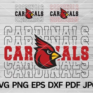 Cardinal SVG, Cardinals Svg, Cardinals Cheer, Cardinal Mascot Svg ...