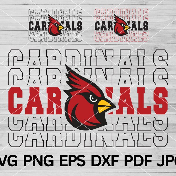 Cardinal Svg - Etsy