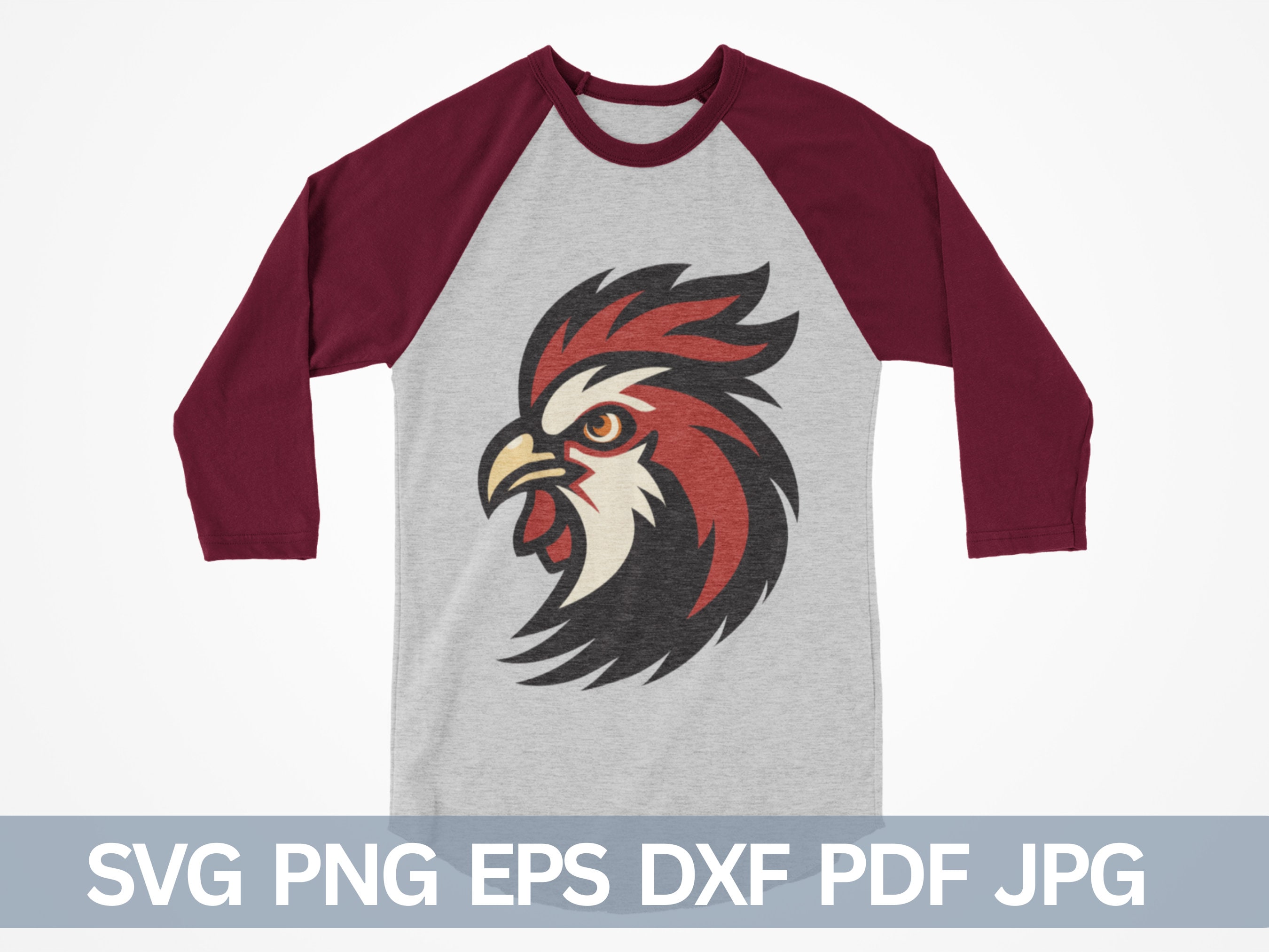 Rooster SVG Chicken Svg Farm Life Svg Rooster Clipart Bird - Etsy