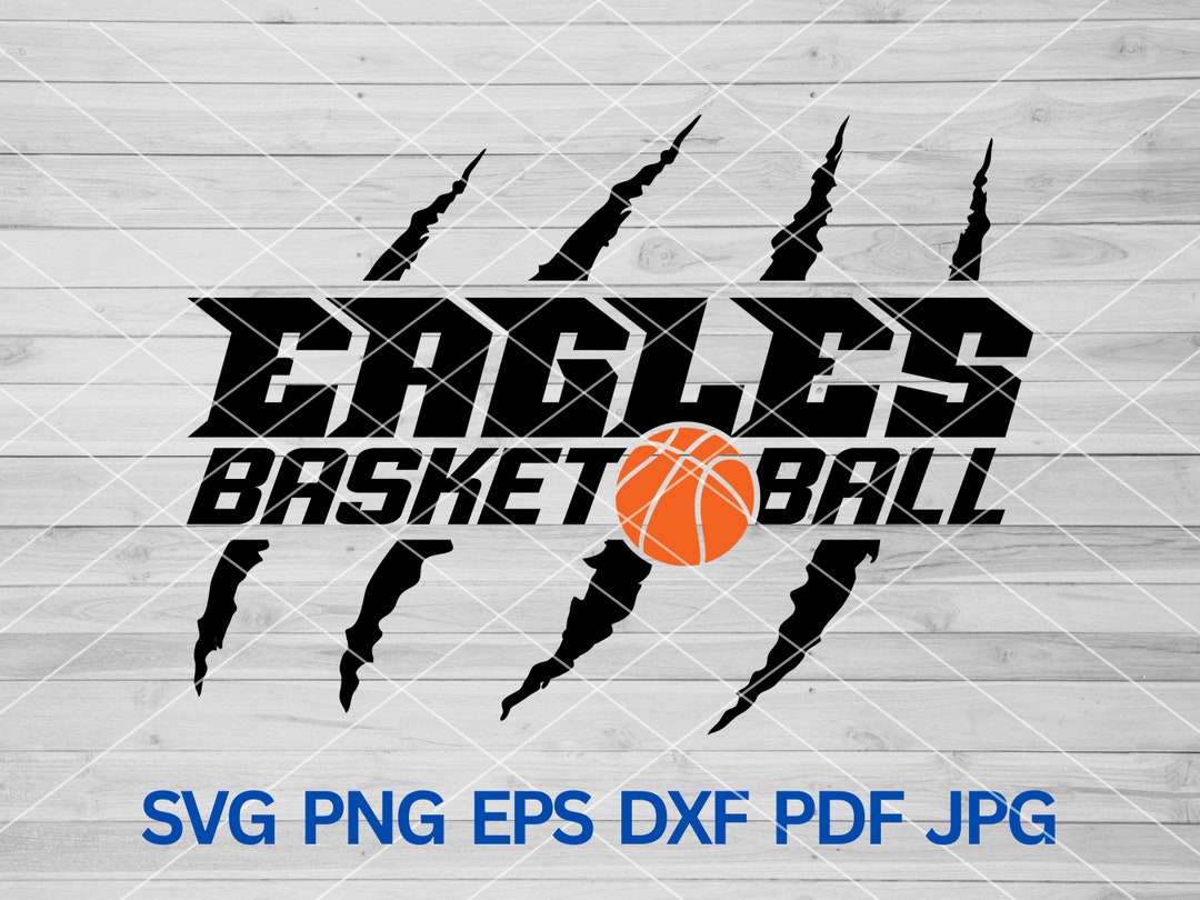 High School Eagles Basketball Svg, Eagle Hawk Bird Svg, Eagles Mascot ...