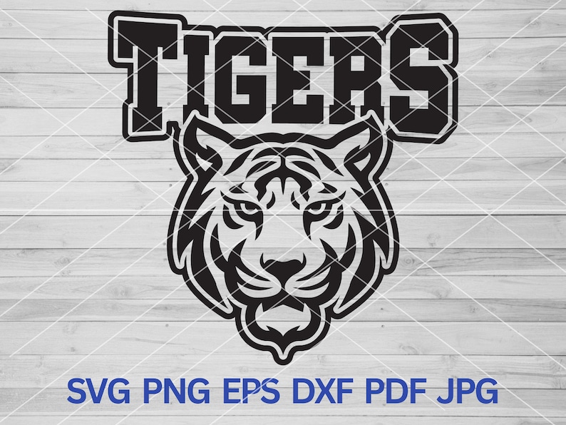 Tiger Svg, Tigers Svg, Tigers Mascot Svg, High School Tigers Football ...