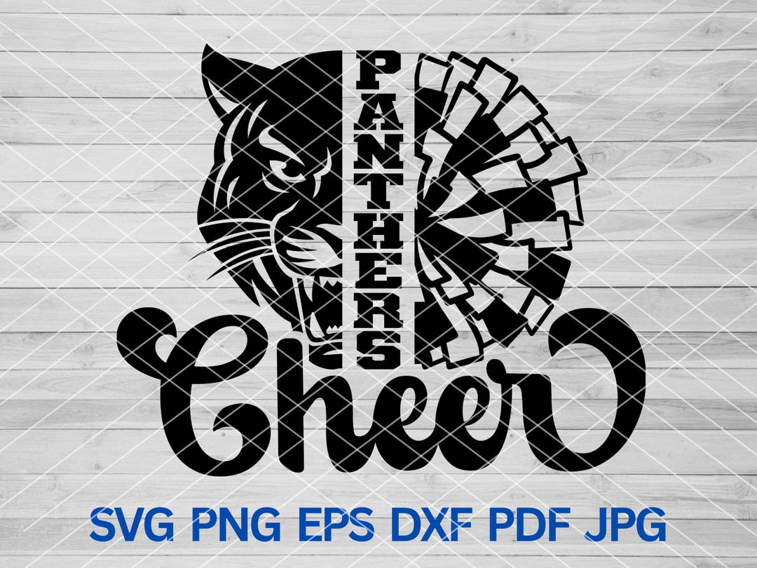 Panthers Cheer Svg, Panthers Pride Svg, Panther Svg, Panthers Svg ...