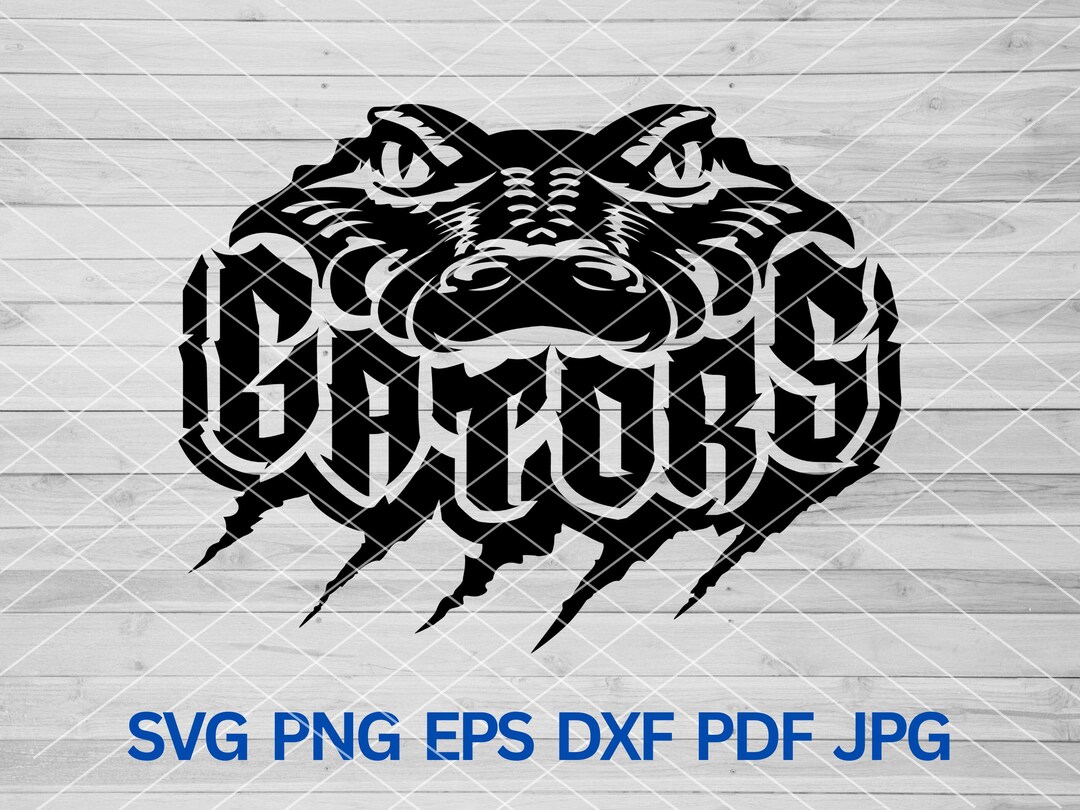 Gator Svg, Gators Svg, Gator Spirit Svg, Gator School Spirit, High ...