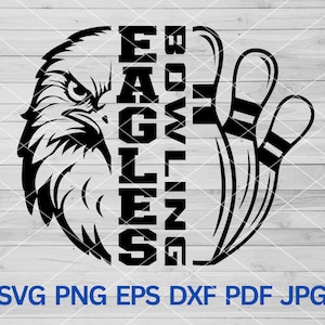 Eagles Bowling Svg, Eagle Hawk Bird Svg, Eagles Mascot Svg, Eagles ...