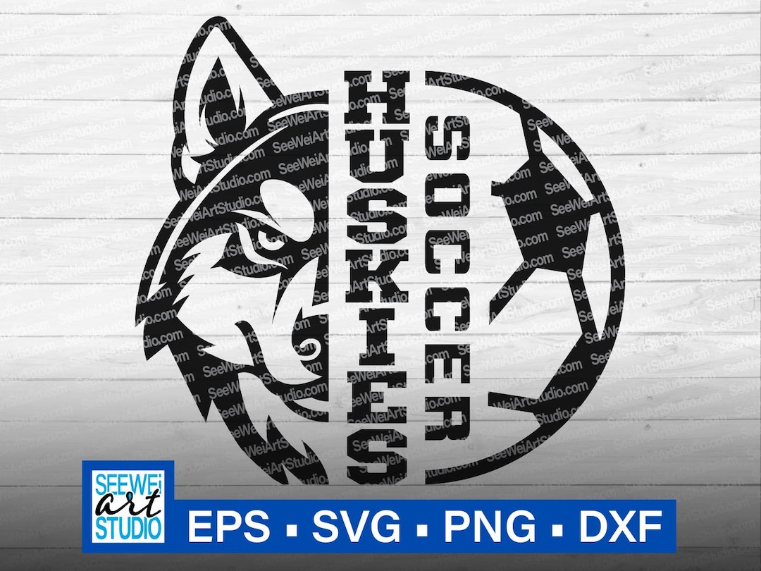 High School Huskies Soccer Svg, Husky Svg, Huskies Svg, Huskies Mascot ...