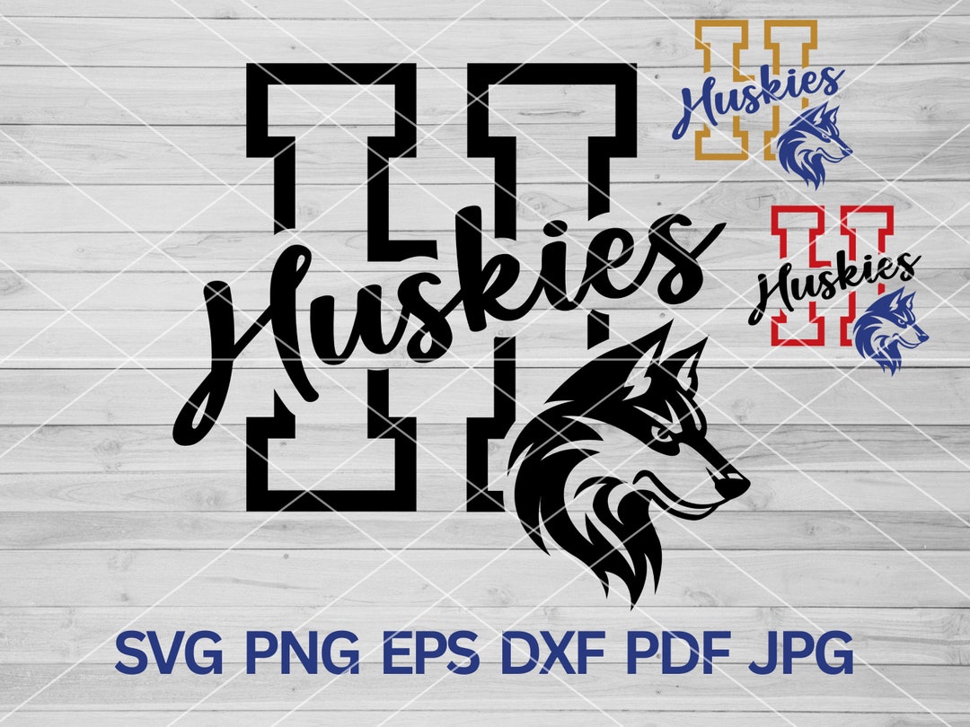 Buy Huskies Svg, Husky Svg, Huskies Cut File for Cricut, Huskies Pride ...