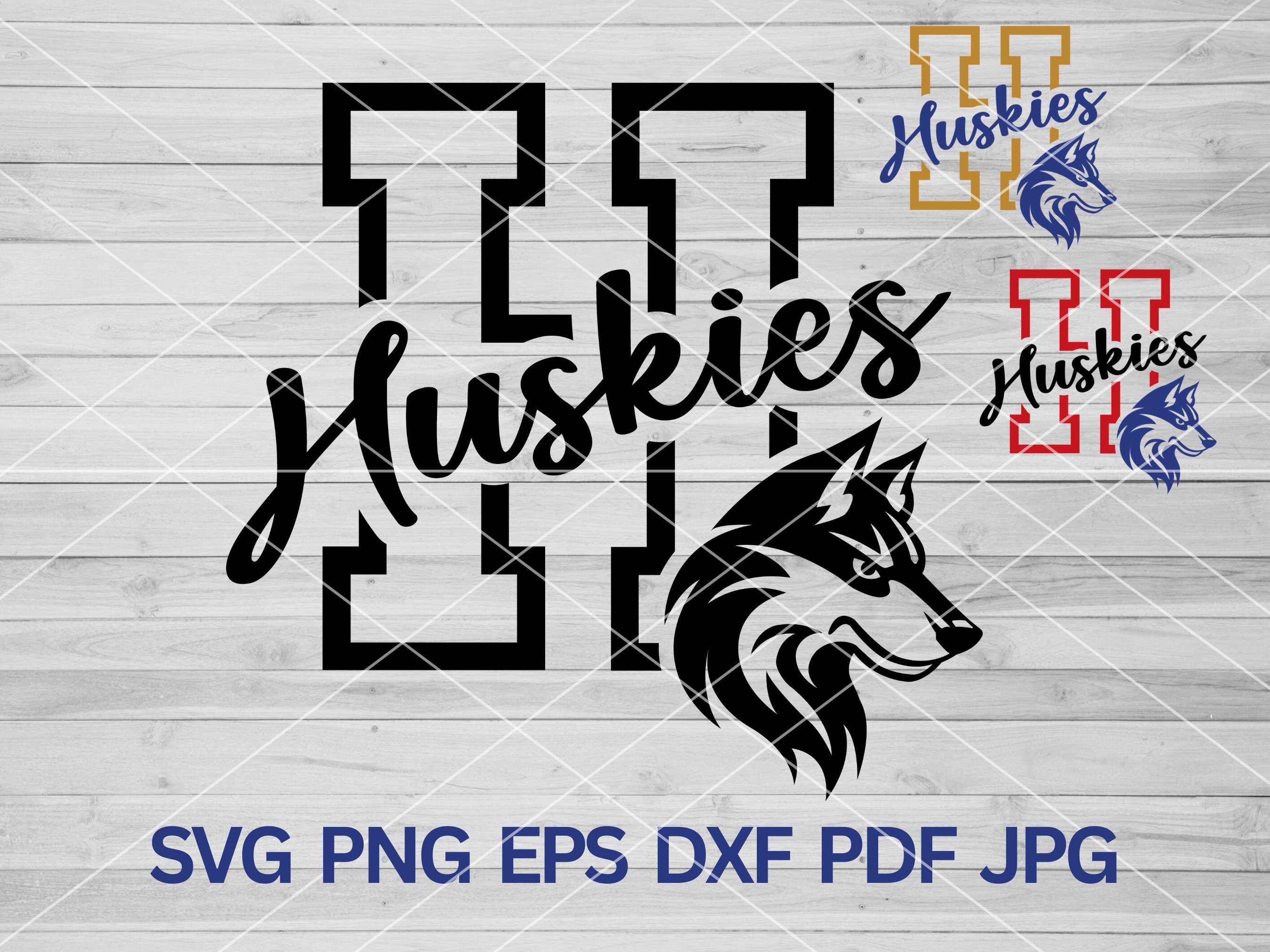 Husky School Logo Husky Mascot PBIS Posters