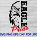Eagle Pride Svg, Eagle Hawk Bird Svg, Eagles Mascot Svg, Eagles Svg Cut ...