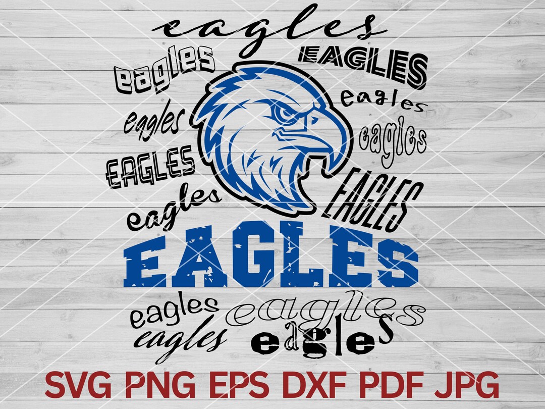 Eagle Hawk Bird SVG, Eagles Mascot Svg, Eagles Svg Cut Files Cricut ...