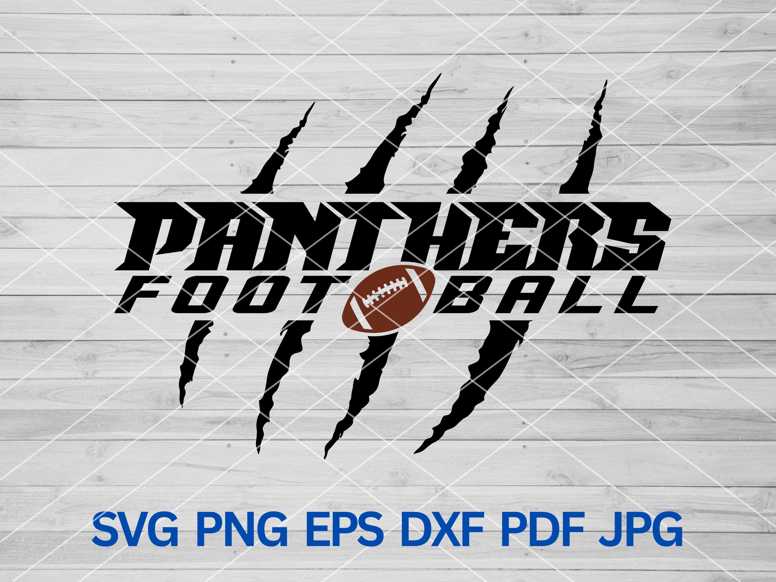 High School Panthers Football Svg Panthers Pride Svg Panther - Etsy